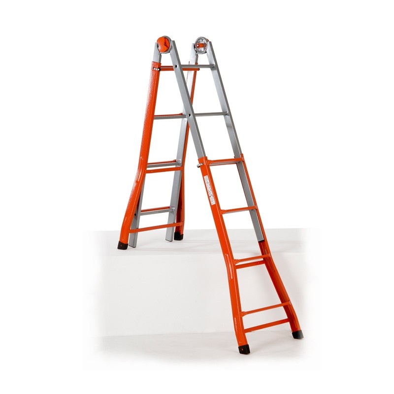 Gierre Peppina A0040 Professional Telescopic Steel Ladder