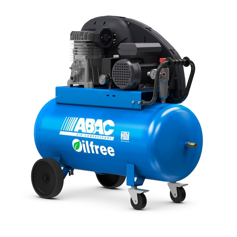ABAC EXP A29B-0 100 CM2 Portable Compressor 90L No Oil