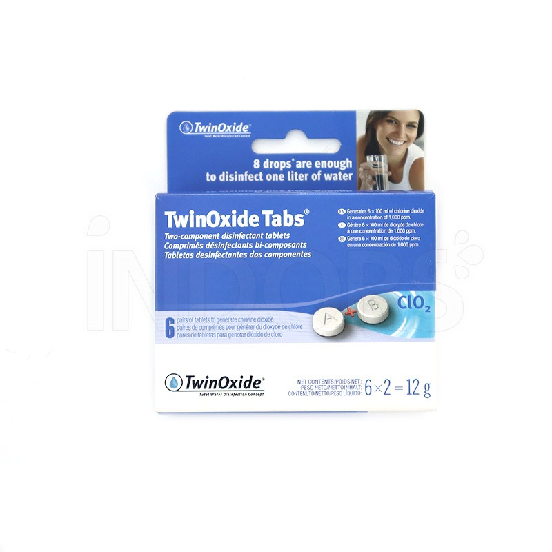 TwinOxide Tabs - 6x2 Virucidal Disinfectant Tablets