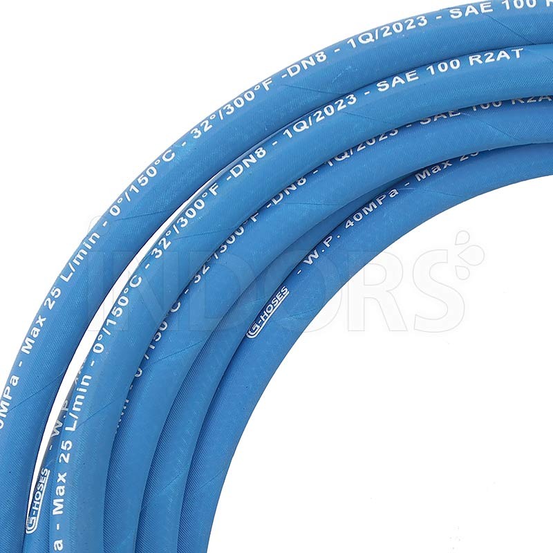 High Pressure Hose - Length 10 m 400 bar 150°C DN 8