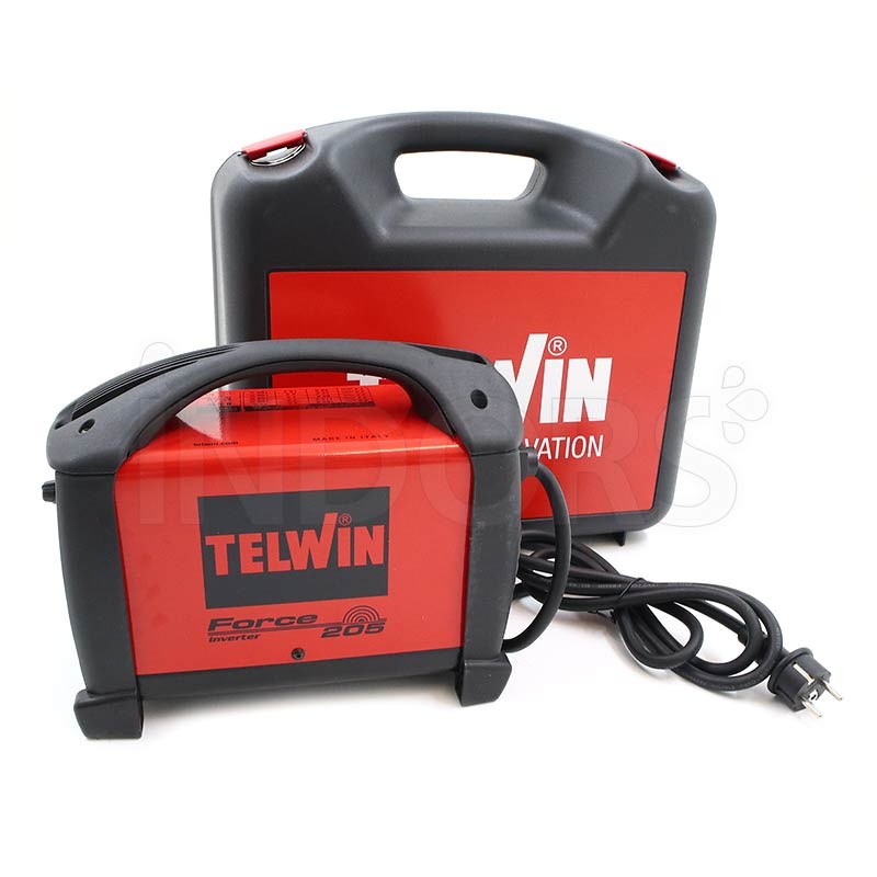 Telwin Force 205 MMA Inverter Welder with Accessories Case