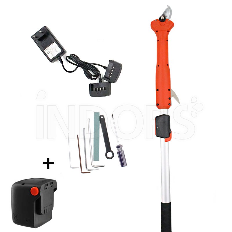 Stocker Magma E-35 TR 21 V PLUS - KIT Scissors and 2.6 Ah battery