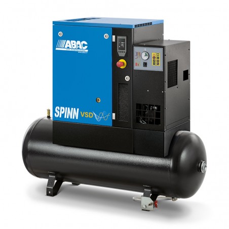 ABAC SPINN VS 2.2-7.5 kW Inverter Screw Compressor 200 Liters