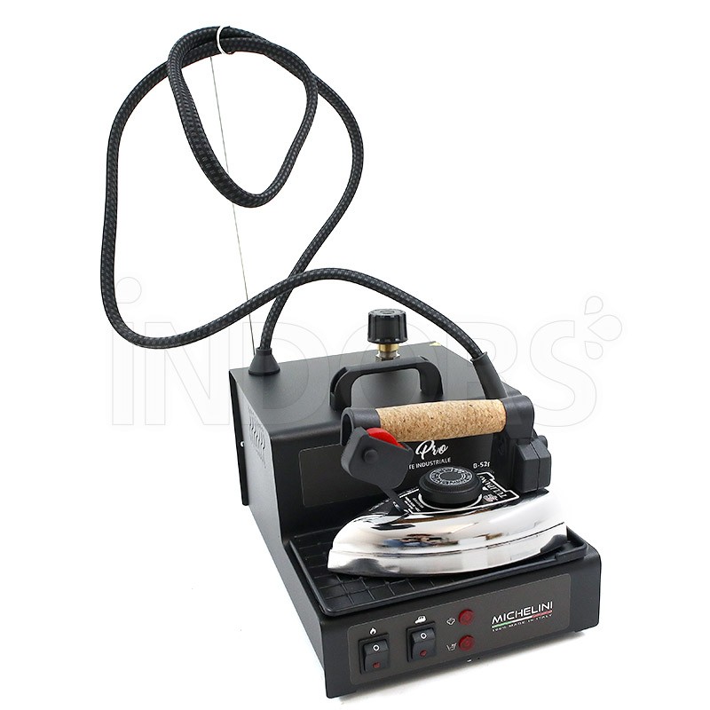 Michelini Black Pro - Iron with 2.3 L Stainless Steel Boiler