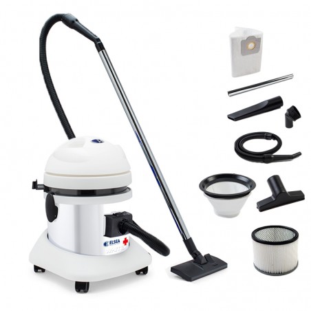 Elsea Ares White Rooms - Stainless Steel Vacuum Cleaner for Clean Rooms