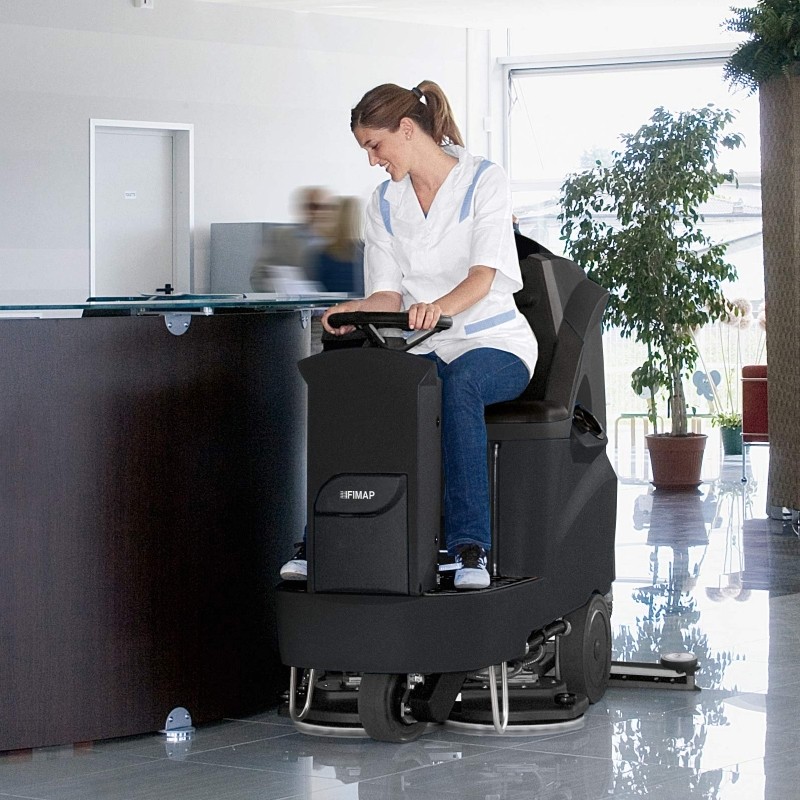 Fimap Mr100 B - Battery-Powered Industrial Floor Cleaner