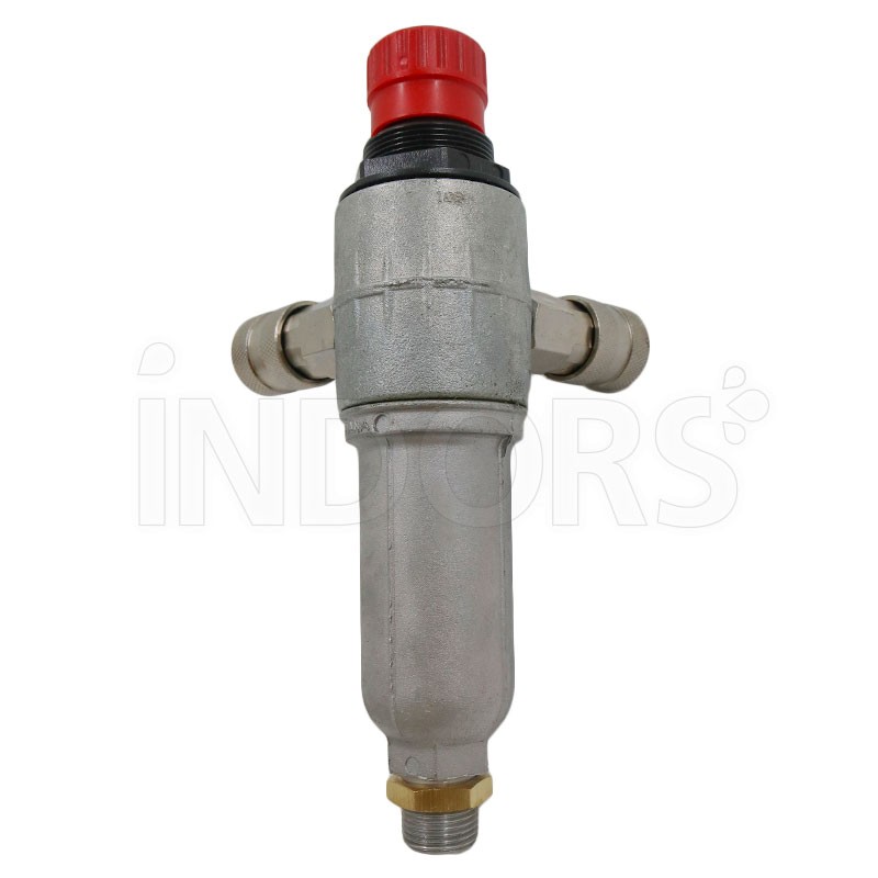 Abac 3/8'' Mignon Pressure Reducer with 2 Taps