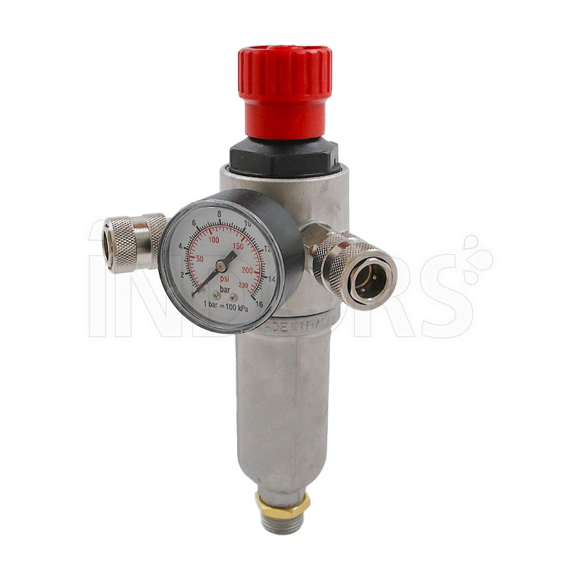 Abac Pressure Reducer with 2 taps, 1/2'' connection