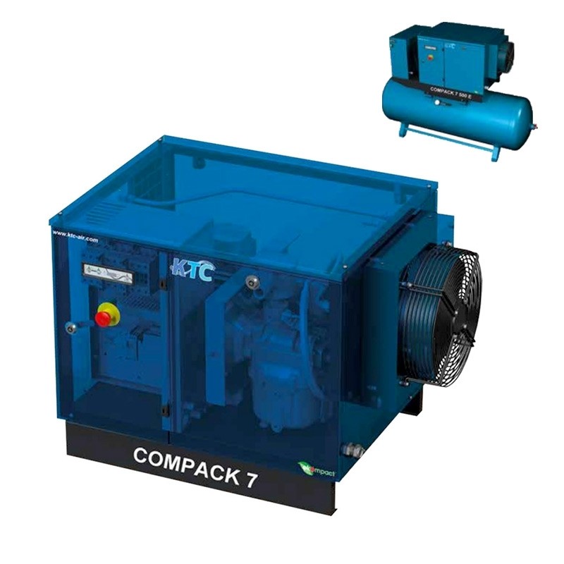 KTC Compack 5 Industrial Screw Compressor for Intensive Use