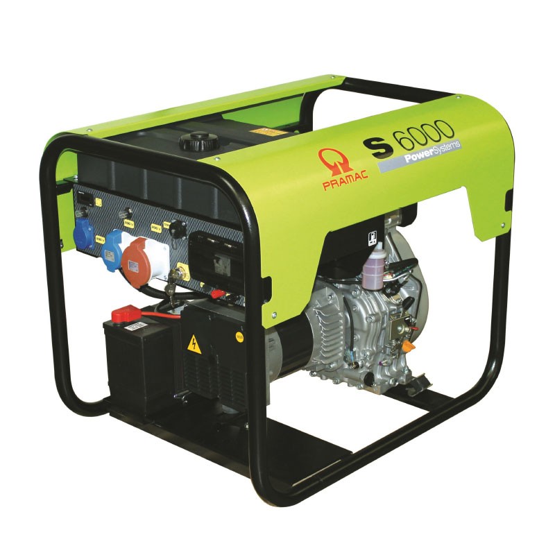 Pramac S6000 - 6.9 kW Three-Phase Diesel Generator
