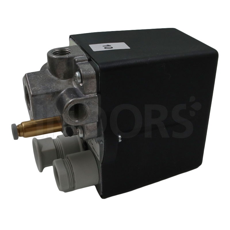 Abac 10 bar 4-way pressure switch with 3/8'' connection for compressors