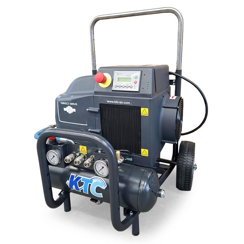 KTC Compack 3 8 L Trolley - Portable Screw Compressor 8 L