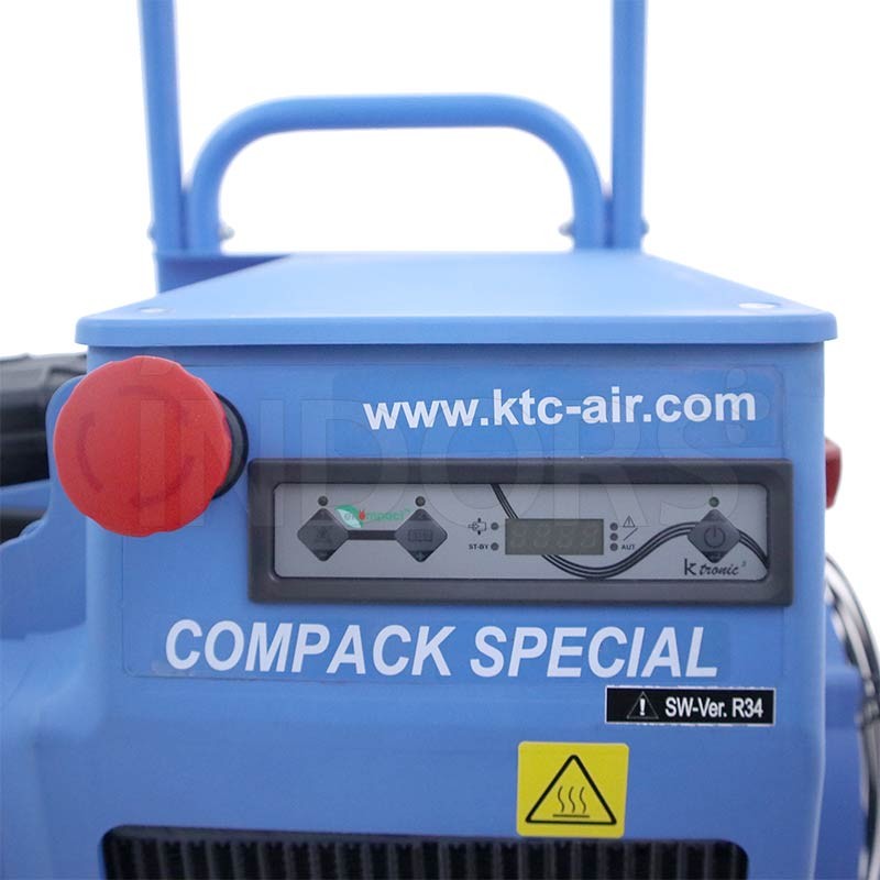 KTC Compack 2 2.5 L Transportable Screw Compressor Trolley 2.5 L
