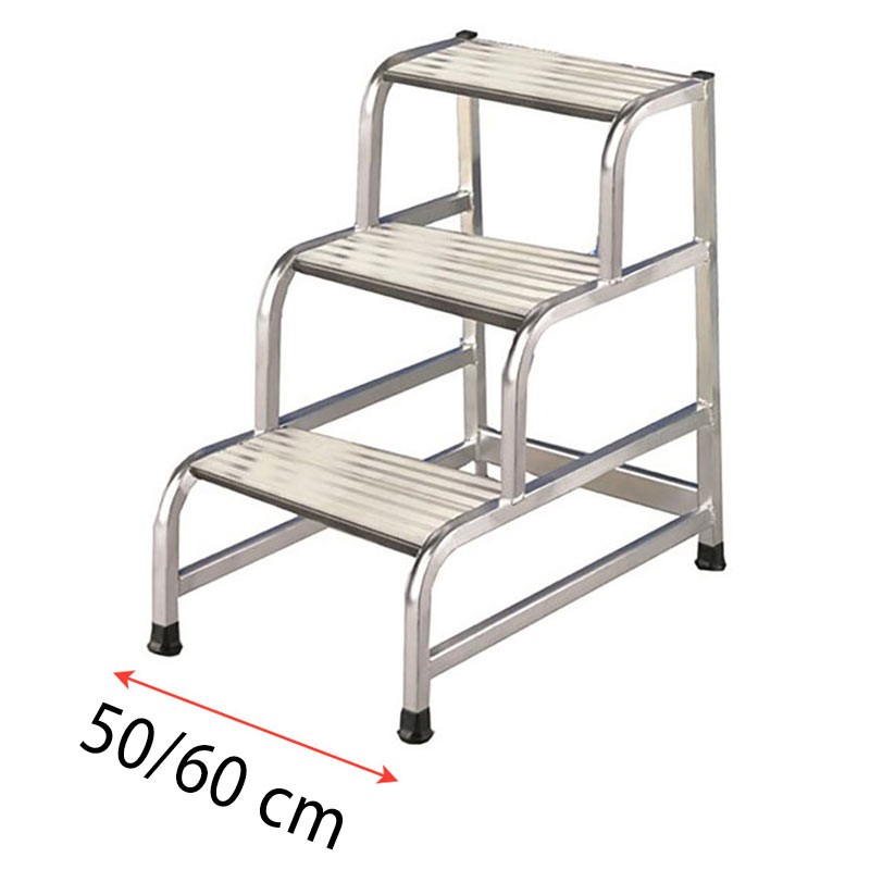 Svelt Cargo 3 Steps 50/60 cm Professional Stool UNI EN14183