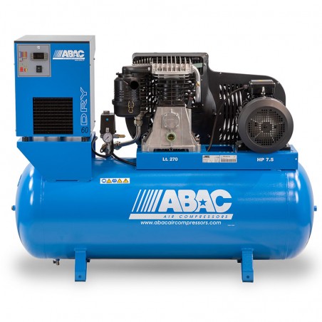 Abac B6000 270/500 FT7.5 FFO Compressor 7.5 HP + Dryer