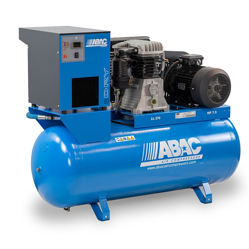 Abac B6000 270/500 FT7.5 FFO Compressor 7.5 HP + Dryer