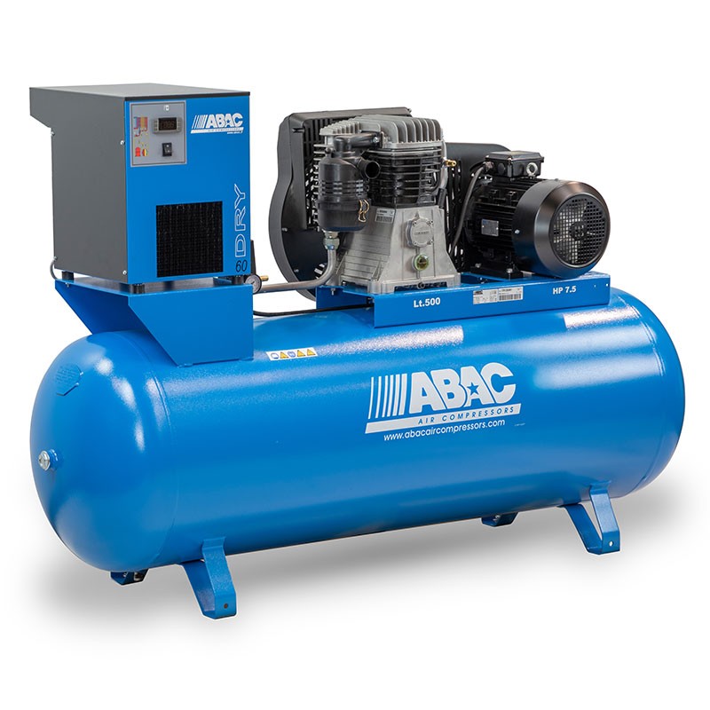 Abac B6000 270/500 FT7.5 FFO Compressor 7.5 HP + Dryer