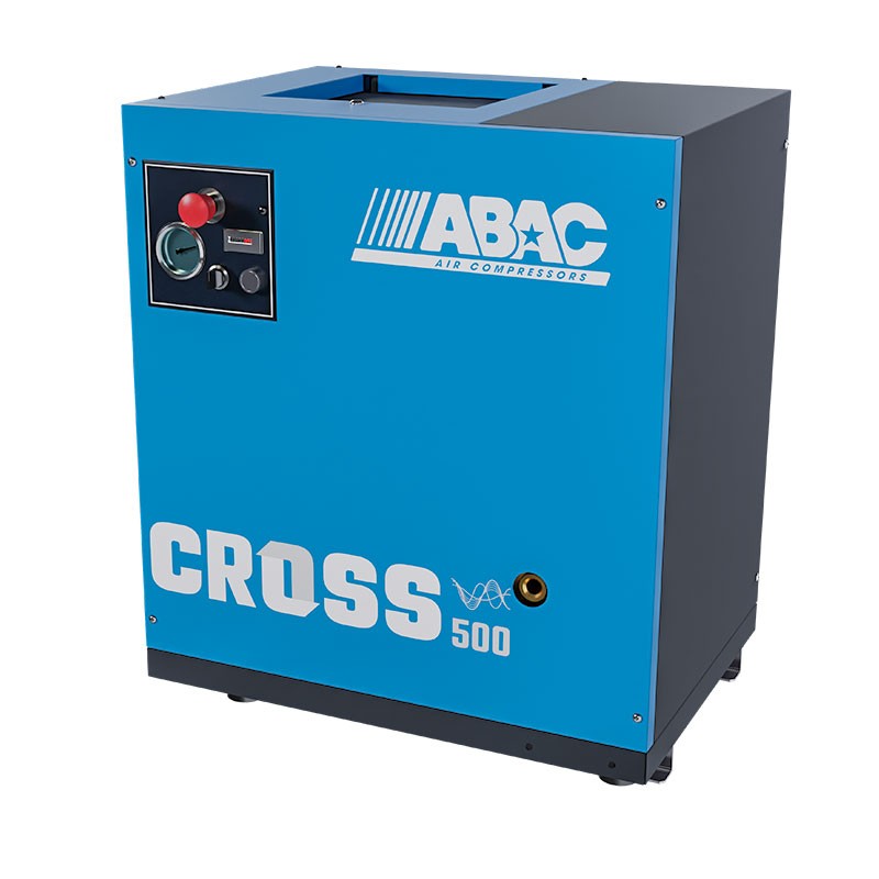 ABAC CROSS 500 Base-mounted - 5.5 HP Silent Screw Compressor