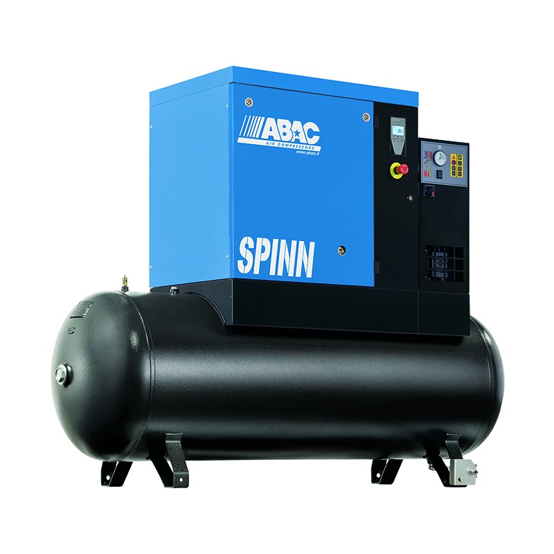 ABAC SPINN 5.5-15 kW - 270 L Three-Phase Screw Compressor
